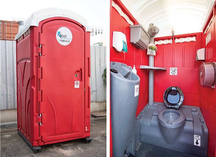 Portable Toilet • Qool Enviro