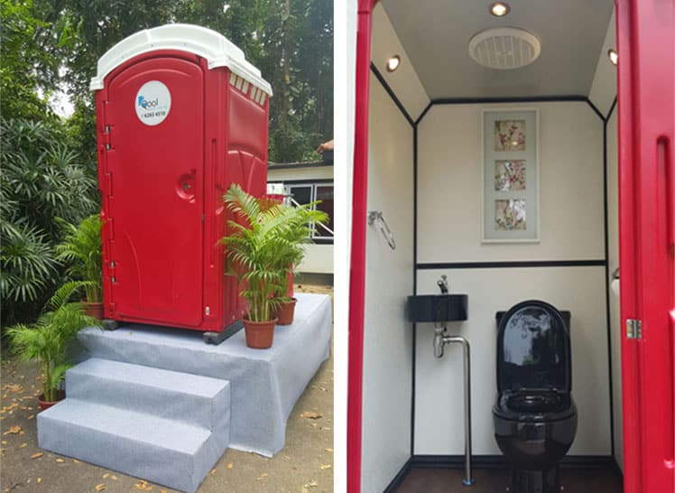 Portable Toilet • Qool Enviro