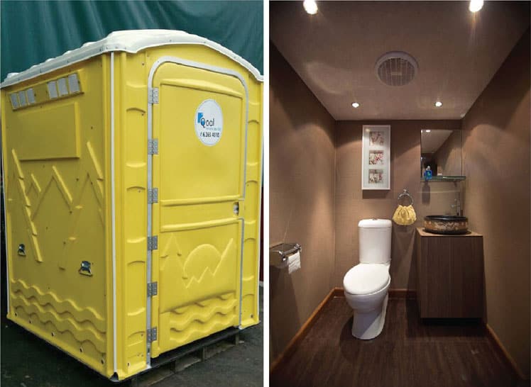 Portable Toilet • Qool Enviro